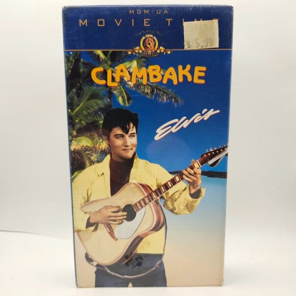 MGM/UA | Media | Elvis Presley Clambake Vhs Mgm Ua Sealed 996 A | Poshmark
